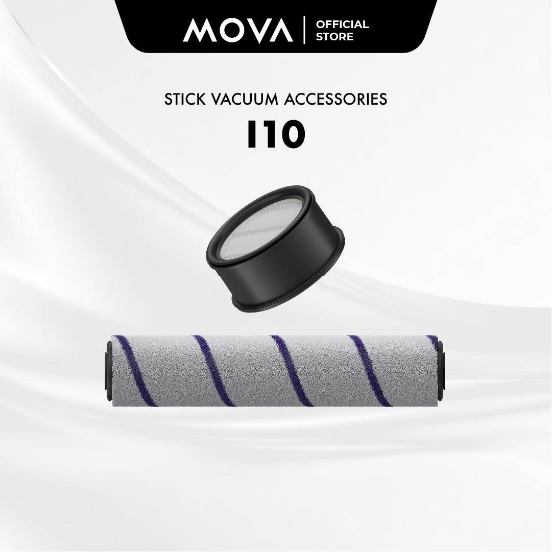MOVA I10 Cordless Stick Vacuum Cleaner Accessories Filter Roller Brush ...